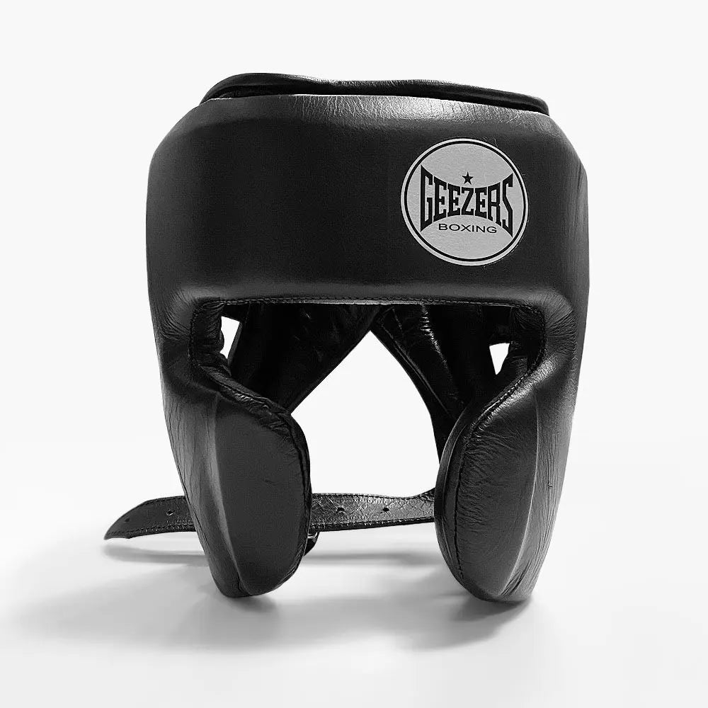 Geezers Elite Pro Headguard 2.0 Black L – The Combat Store | Premium ...